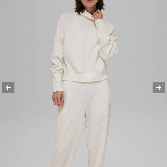 ALO Yoga | Pants & Jumpsuits | Alo Yoga Cream Jumpsuit | Poshmark